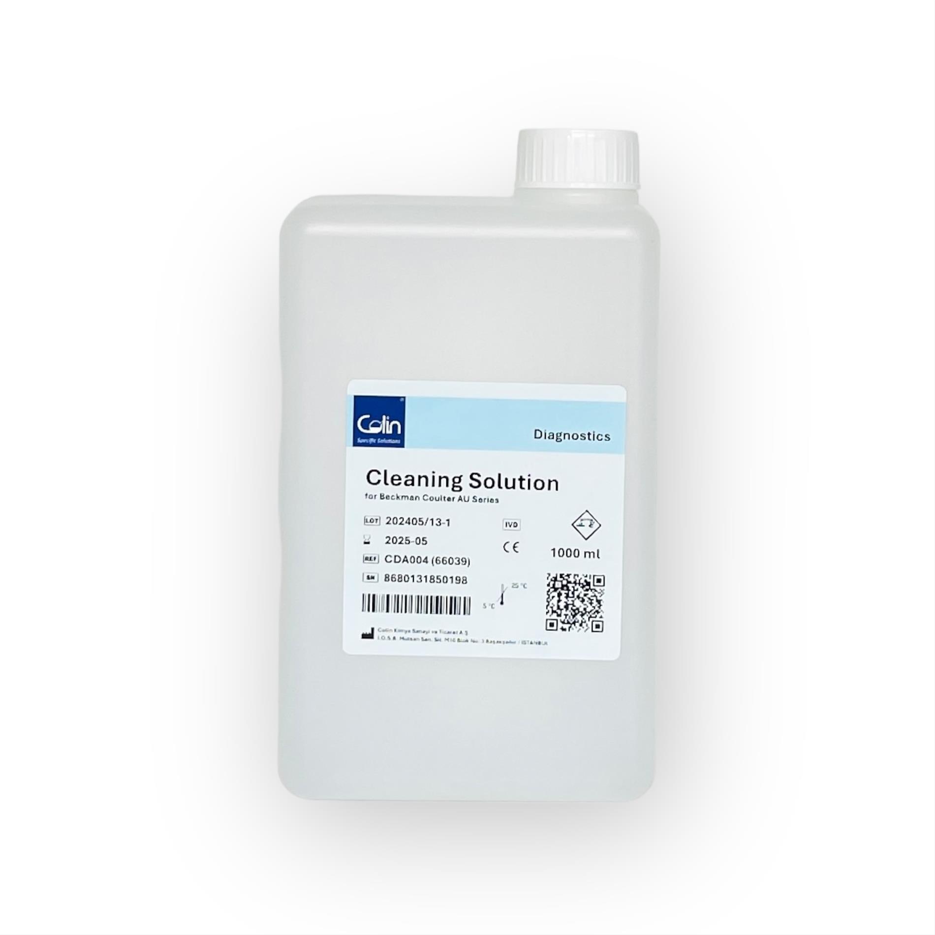 ISE Cleaning Solution (66039) - Beckman Coulter AU Serisi için - Colin ...
